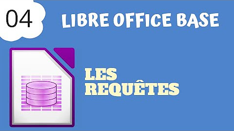 Tutoriel LibreOffice Base - YouTube