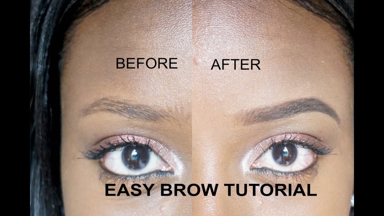 Natural Eyebrow Tutorial For Beginners I Kuiyas Kloset - YouTube