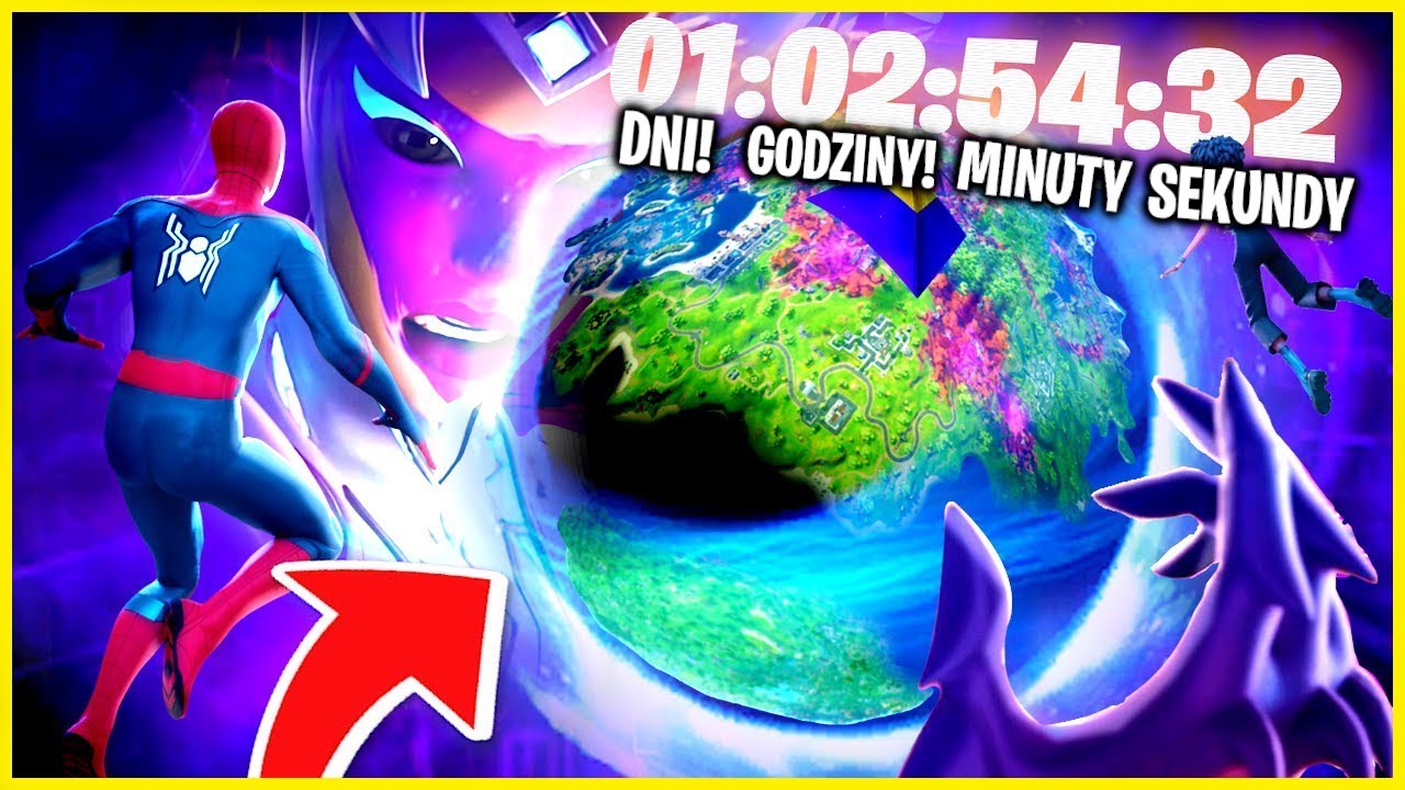 KONIEC ŚWIATA I NOWA WYSPA W FORTNITE! (Rozdział 3, Nowa Mapa, Nowe ...