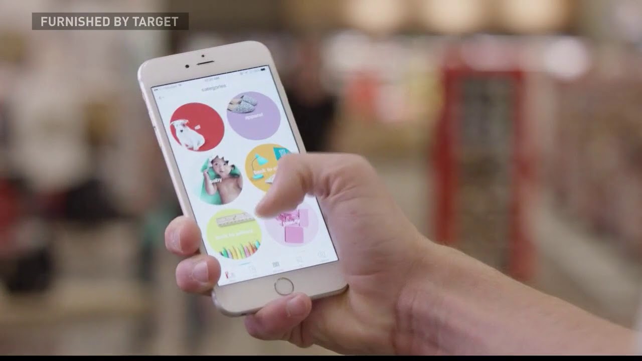 Target launches GPS for your shopping cart - YouTube