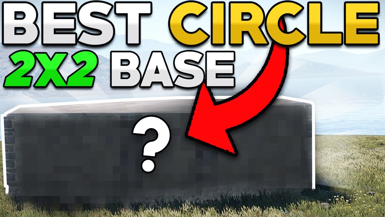 Best 2x2 Circle Base Design -Rust Console Edition - YouTube