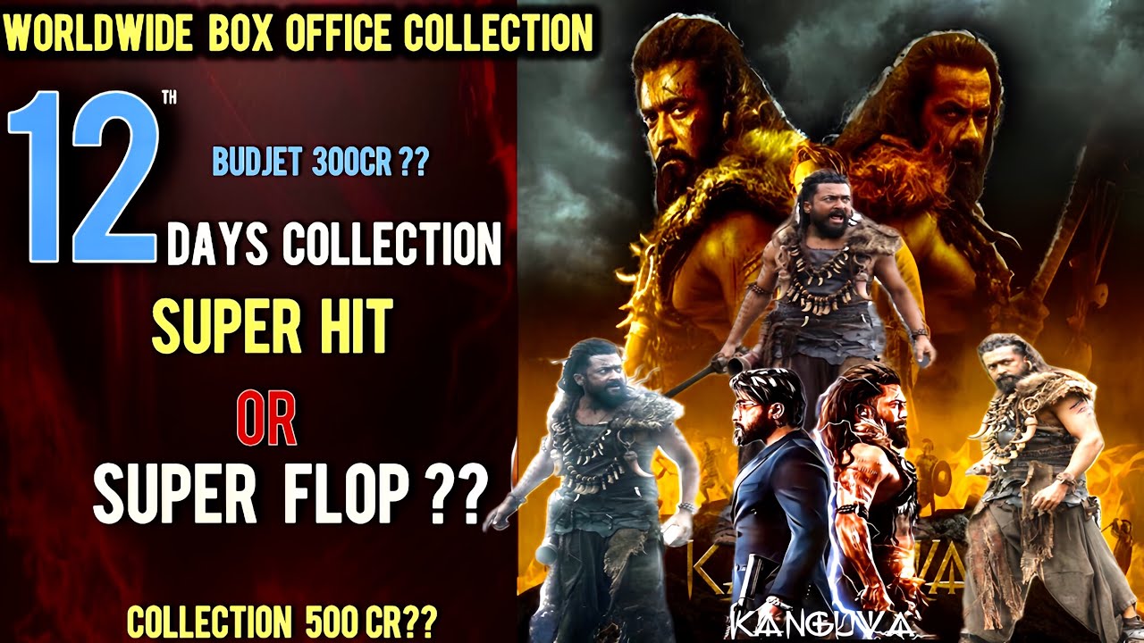 Kanguva 12th Day Box Office collection|Kanguva Total Box office ...