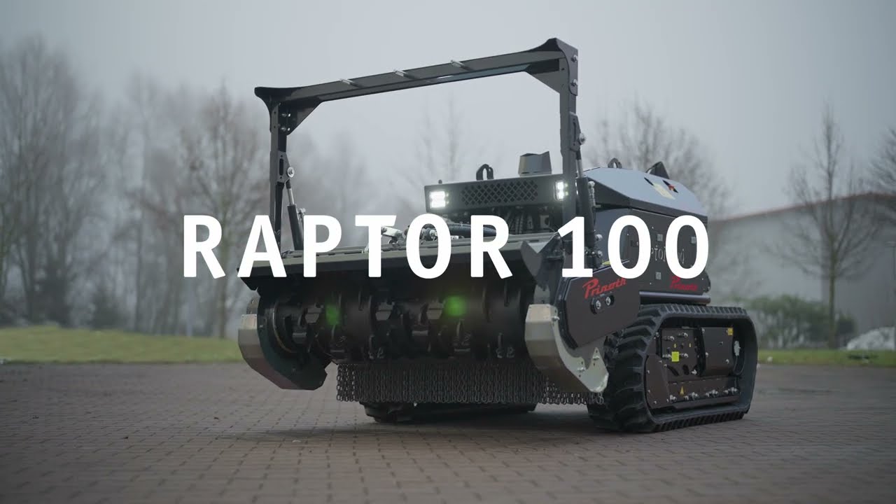 PRINOTH - RAPTOR 100 - YouTube