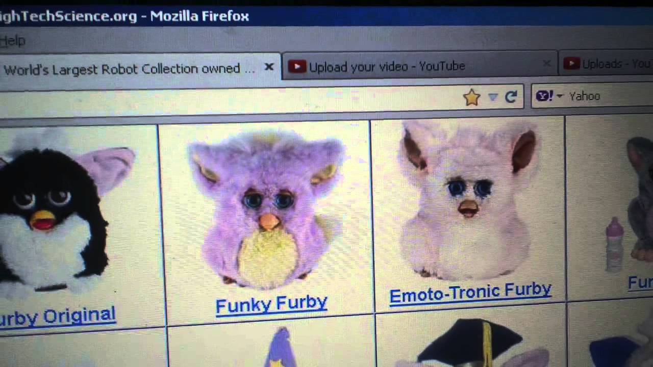whats the difference with these two furbies - YouTube