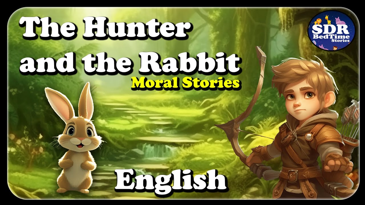 The Hunter and the rabbit | Fairy Tale | Moral story | Bedtimestory for ...
