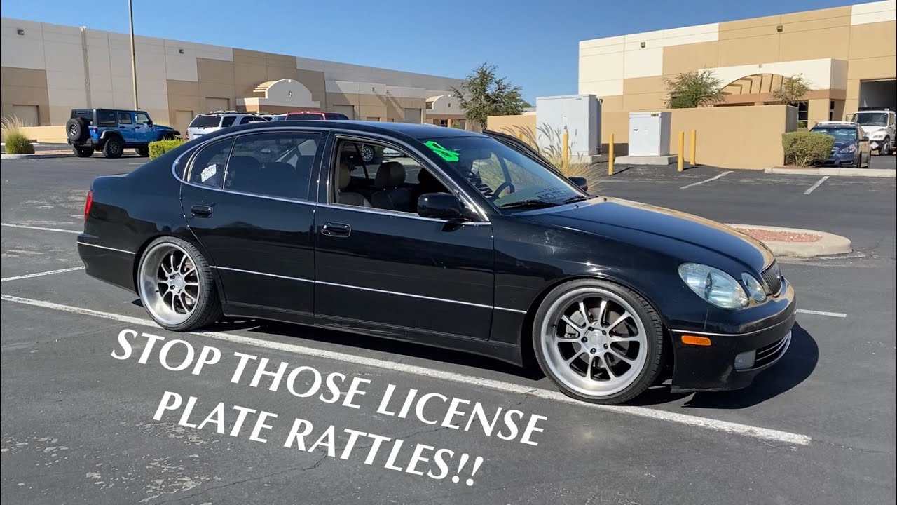 STOP THOSE NASTY LICENSE PLATE RATTLES WITH RIGHT CAR SOLUTIONS ...