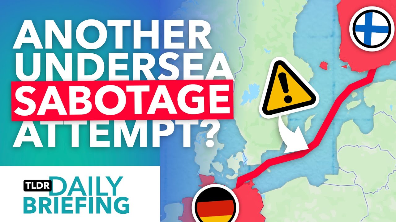 Was a Finland-Germany Communications Cable Sabotaged? - YouTube