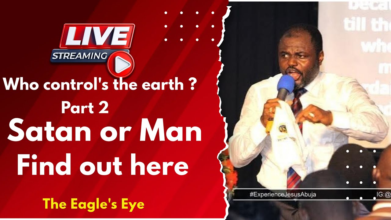 This is why Satan is not in control over what happen on the earth Dr ...