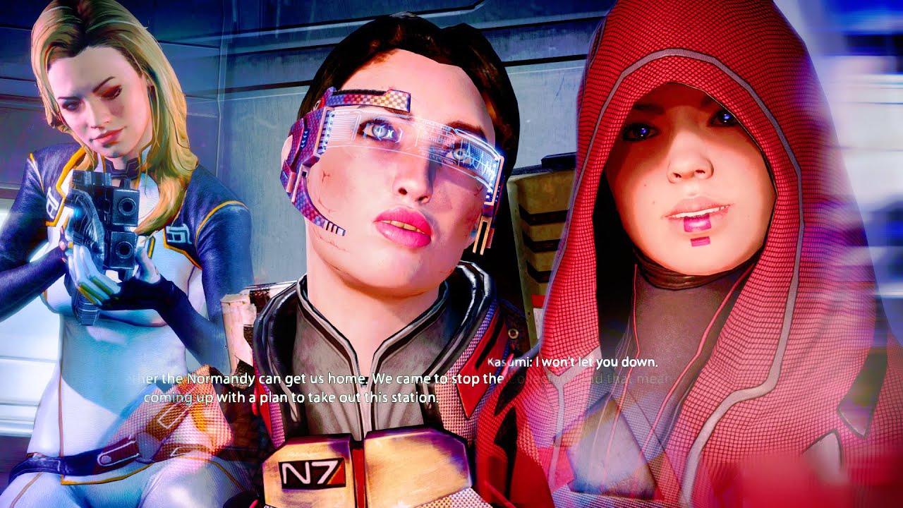 Mass Effect 2 Mods 114: Suicide mission 2, Rina Shepard infiltrating ...