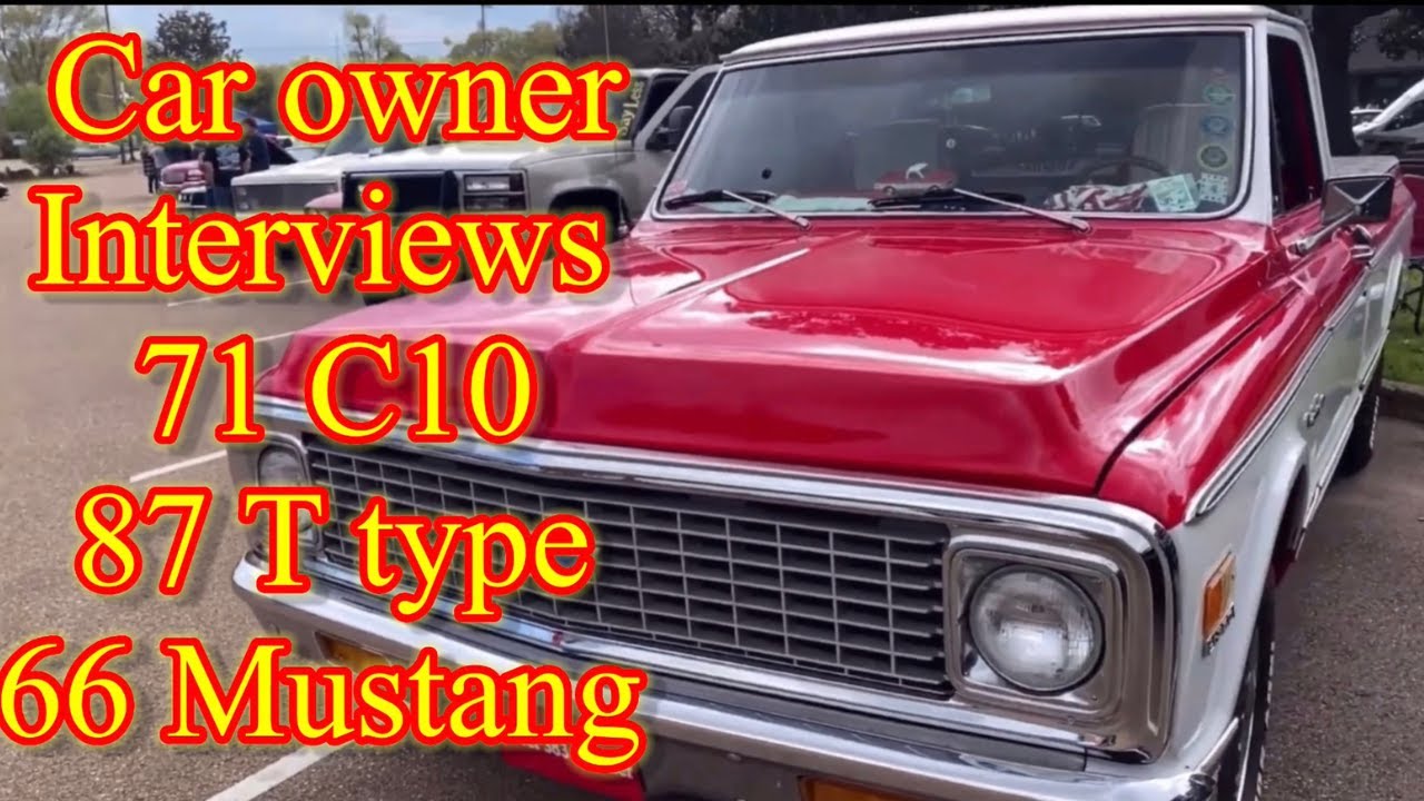 classic car owner interviews| 71 chevy c10| 87 Buick Regal T| 66 ...