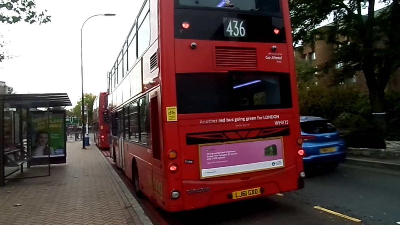 Wright Gemini 2 Volvo B5LH Go Ahead London Central WHV15 LJ61GXO on the ...