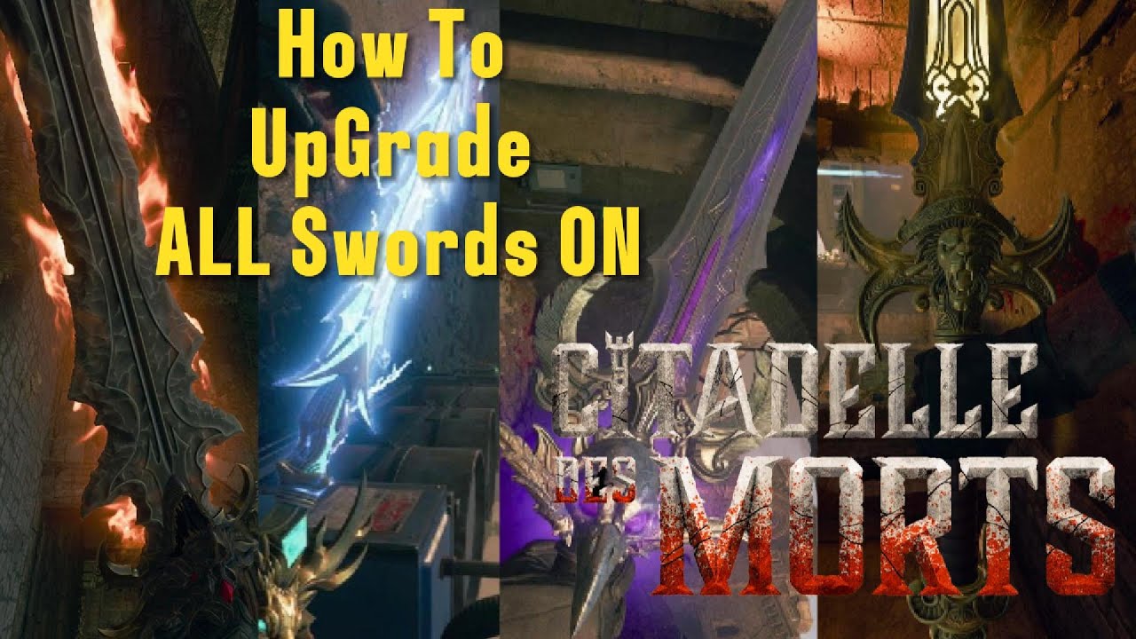 How to upgrade ALL Swords Bo6 Zombies - YouTube