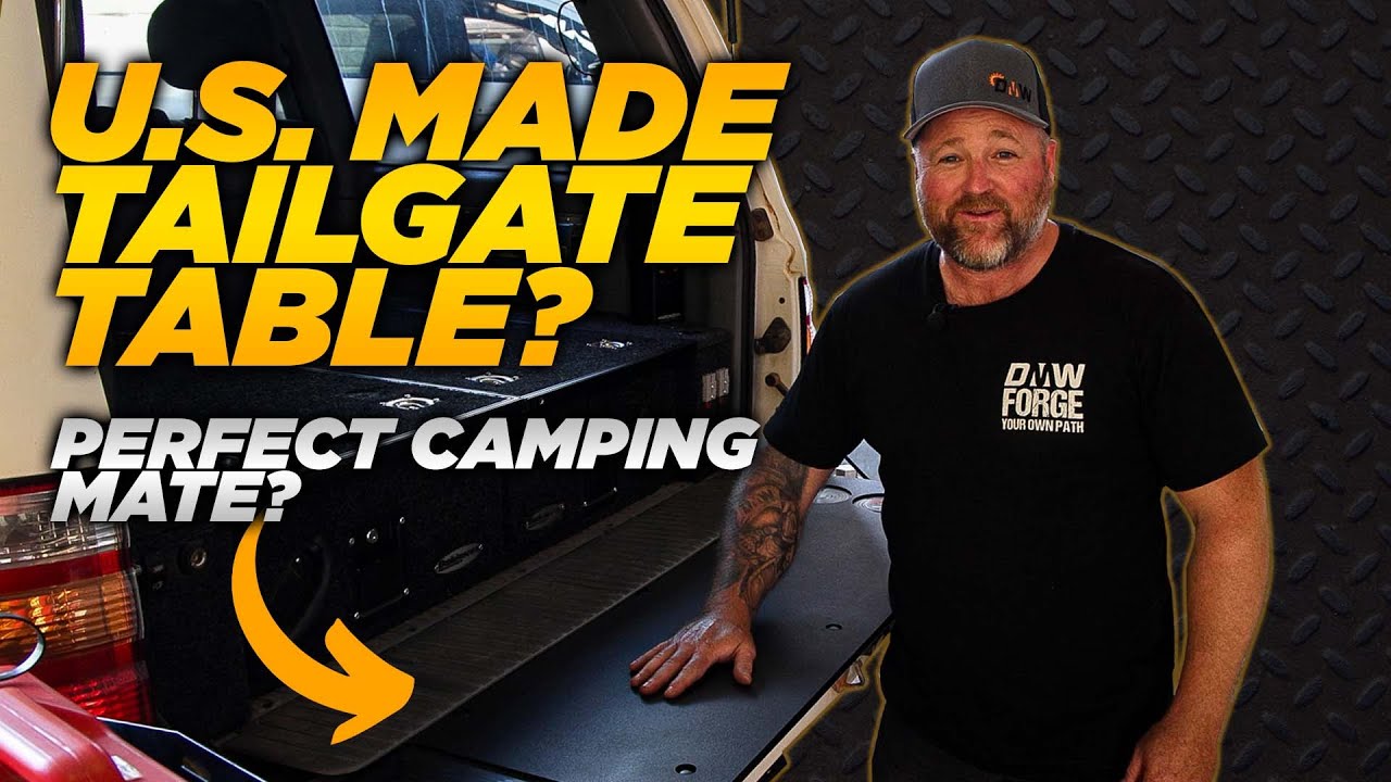 GAME CHANGER! Food Grade Tailgate Tables - Made by Mountain Hatch USA - YouTube