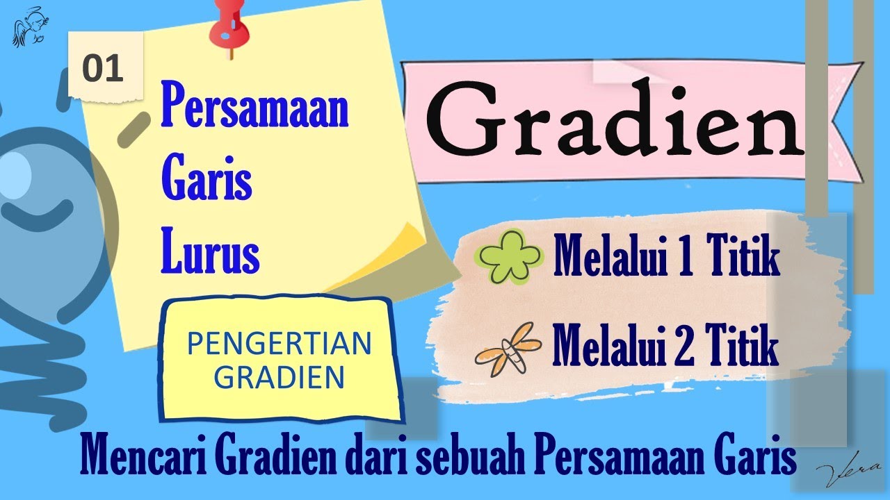 2. PENGERTIAN GRADIEN - GRADIEN MELALUI 1 TITIK, 2 TITIK DAN DARI ...
