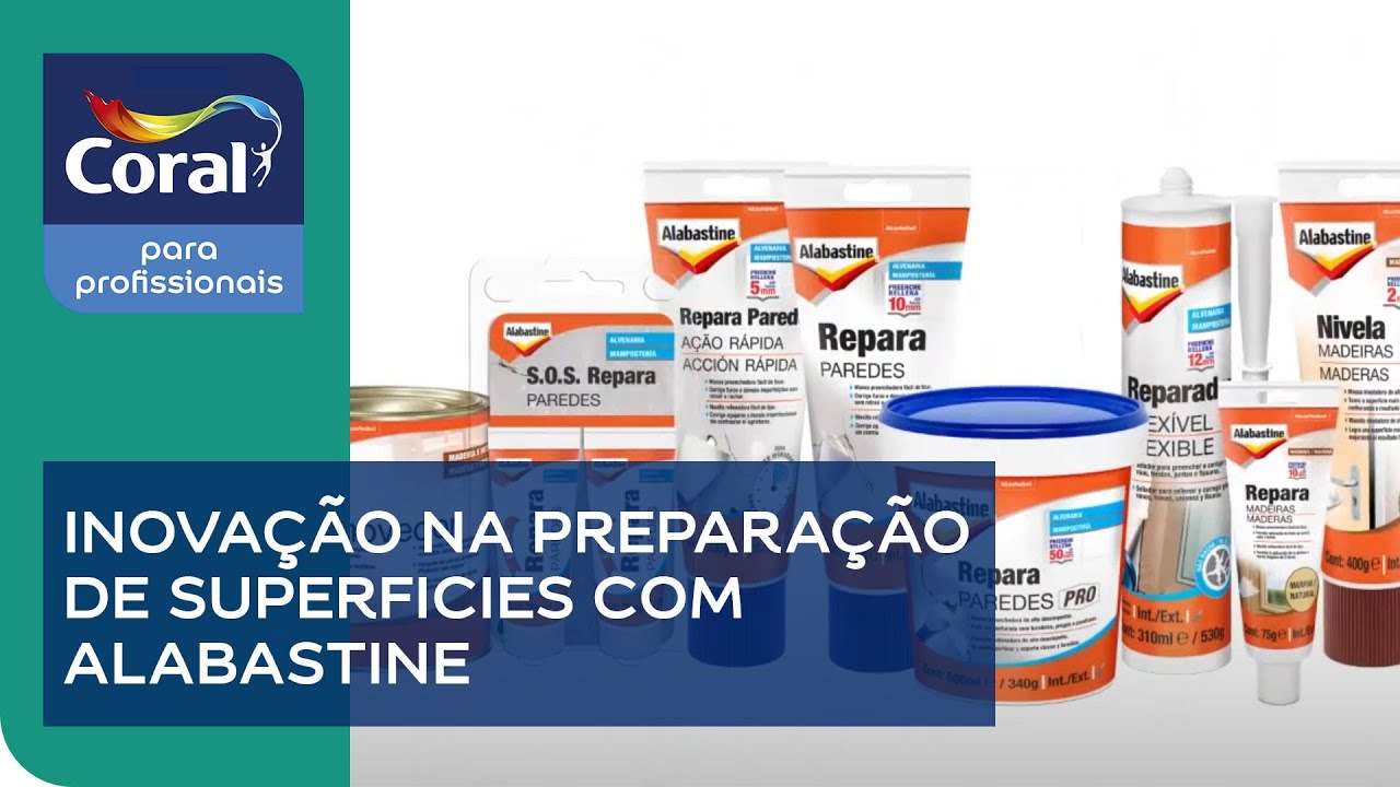 Como preparar superficies para a pintura com Alabastine? - YouTube