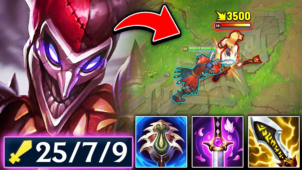 WHEN PINK WARD DROPS 25 KILLS WITH FULL AD SHACO!! (BEST GAME OF THE ...