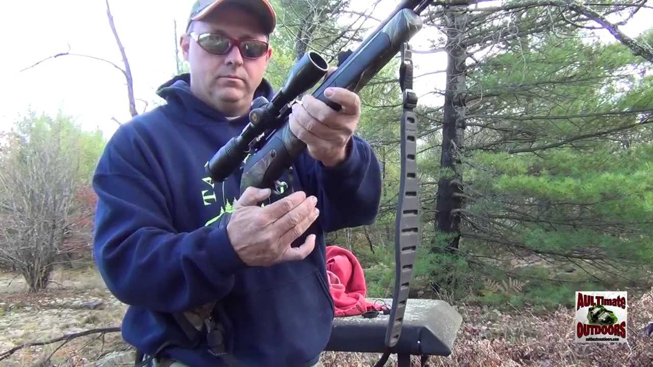 THOMPSON CENTER TRIUMPH BONE COLLECTOR 50 CAL MUZZLE LOADER - YouTube