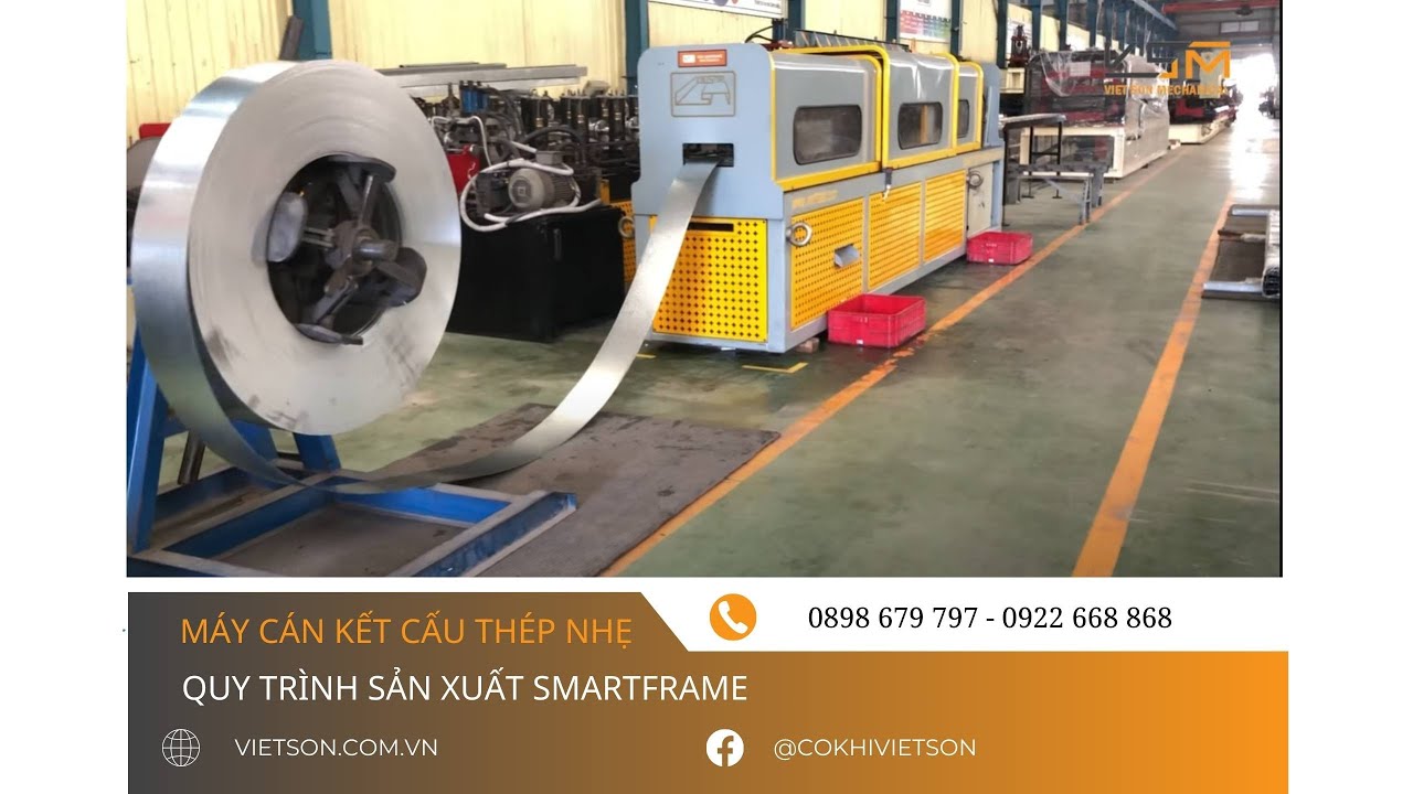 QUY TRÌNH SẢN XUẤT SMARTFRAME | VIỆT SƠN MECHANICAL | CƠ KHÍ VIỆT SƠN - YouTube