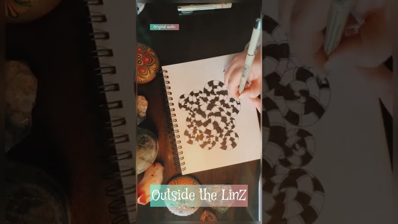 Tangle MARASU, spirals 3D. - YouTube