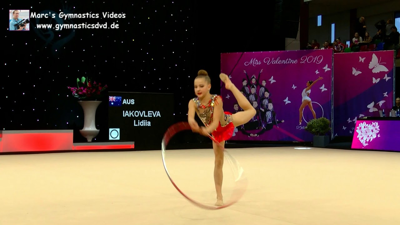 Lidiia Iakovleva (AUS) - FIG-Senior 26 - Miss Valentine Cup Tartu 2019 ...