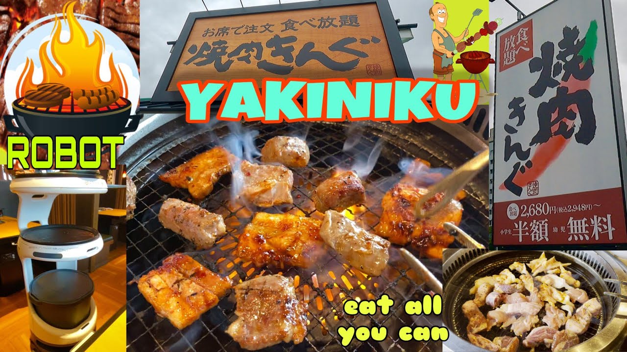 YAKINIKU KING / YAKINIKU TABEHOUDAI / JAPAN EATS / 焼肉 - YouTube
