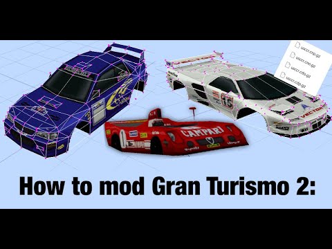 Gran Turismo 2 Modding tutorial livestream - YouTube