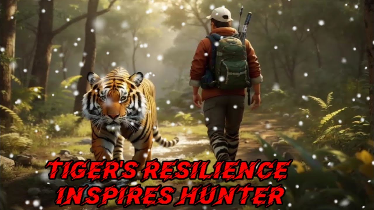 Tiger's Resilience Inspires Hunter|| motivational story|| Arjun Powdel ...