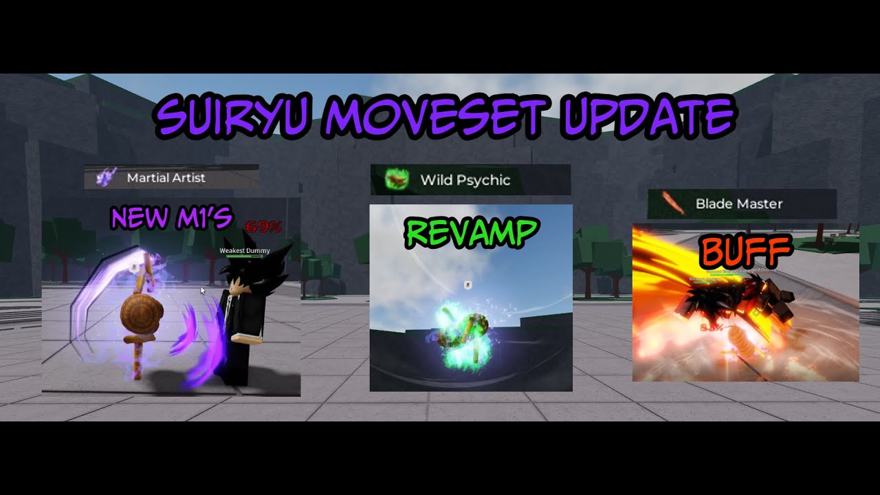 SURIYU moveset UPDATE in the STRONGEST BATTLEGROUNDS - YouTube
