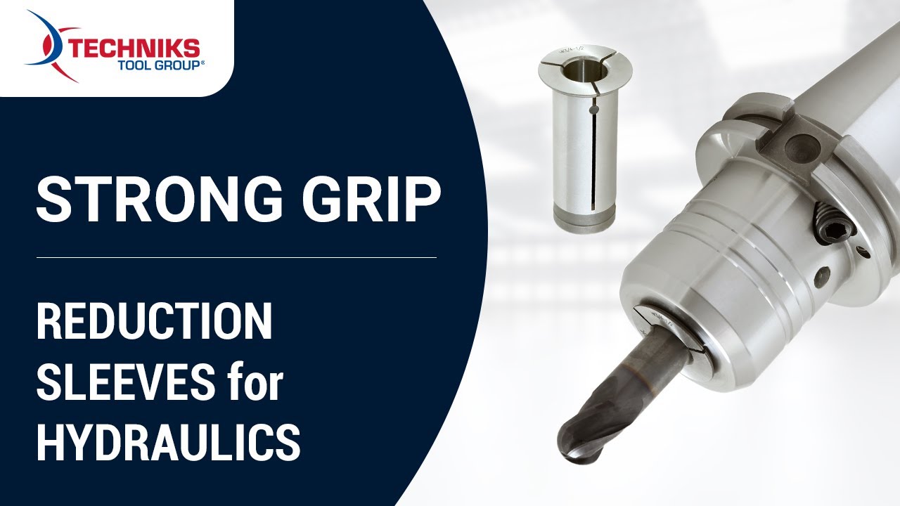 Techniks Reduction Sleeves For Hydraulic Chucks - YouTube