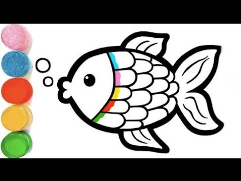 Fish drawing step by step || how to draw fish drawing for beginners ...
