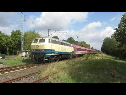 Heute vor einer Stunde kam 218 472 vor SOZ über die Natobahn