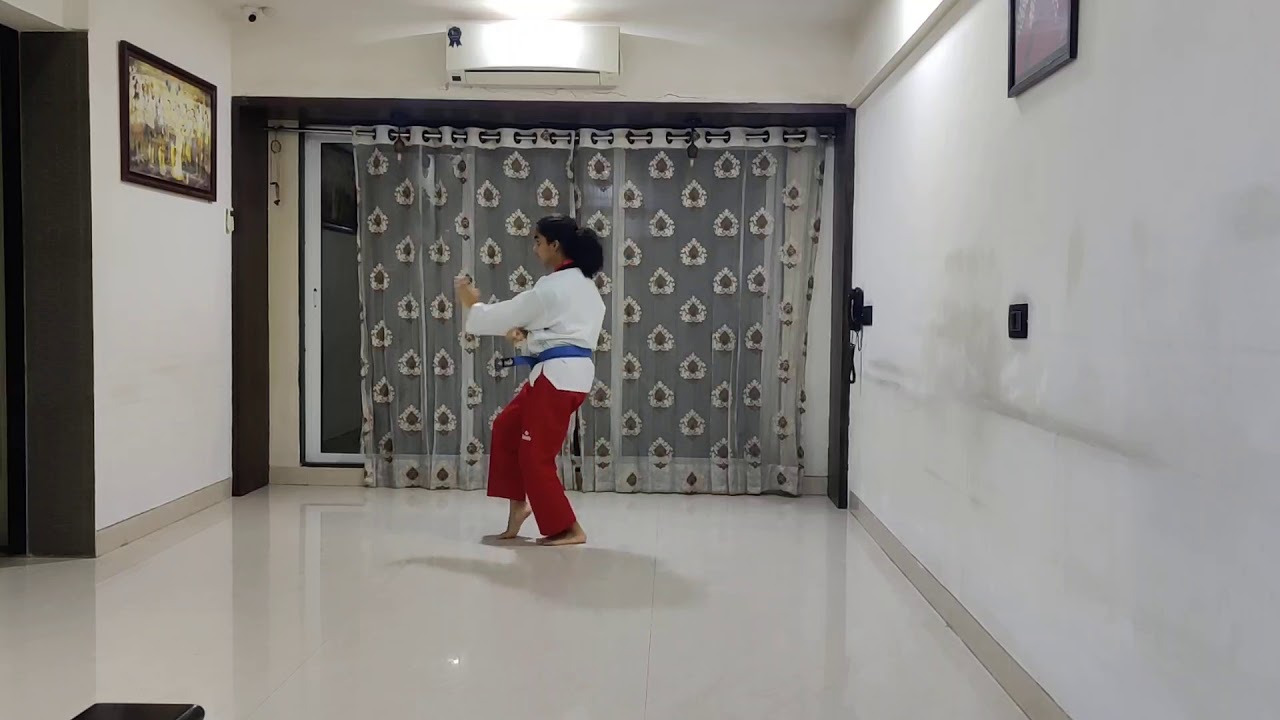 Leisha Mahendra Shetty (Ath 1496)Regular colour belt Advance-Female ...