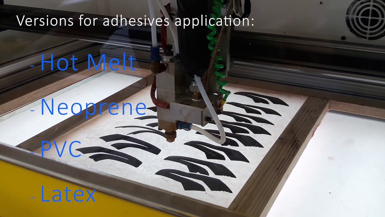 CNC Machine for Adhesives Application - 6300 - YouTube