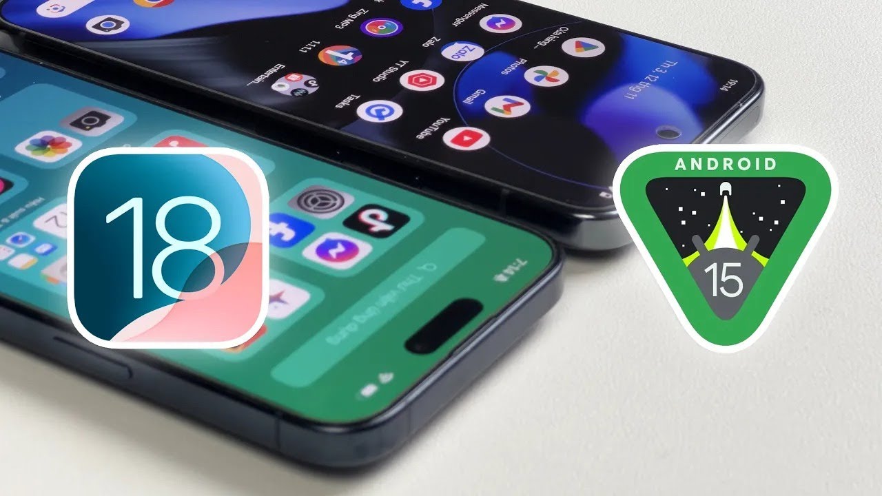 So sánh iOS 18 và Android 15 (iPhone 15 Pro Max và Pixel 9 Pro XL ...