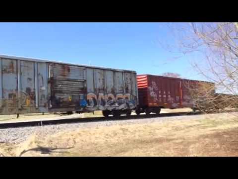 UP 5696 leads Q530 in Atwood, TN 3/23/14 - YouTube