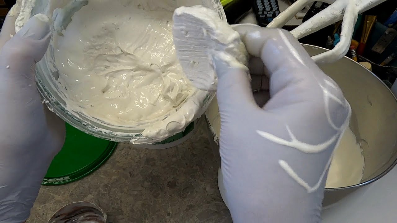 This is a Must! A Perfect Plaster Mix for My 1-12 Scale Walls. - YouTube