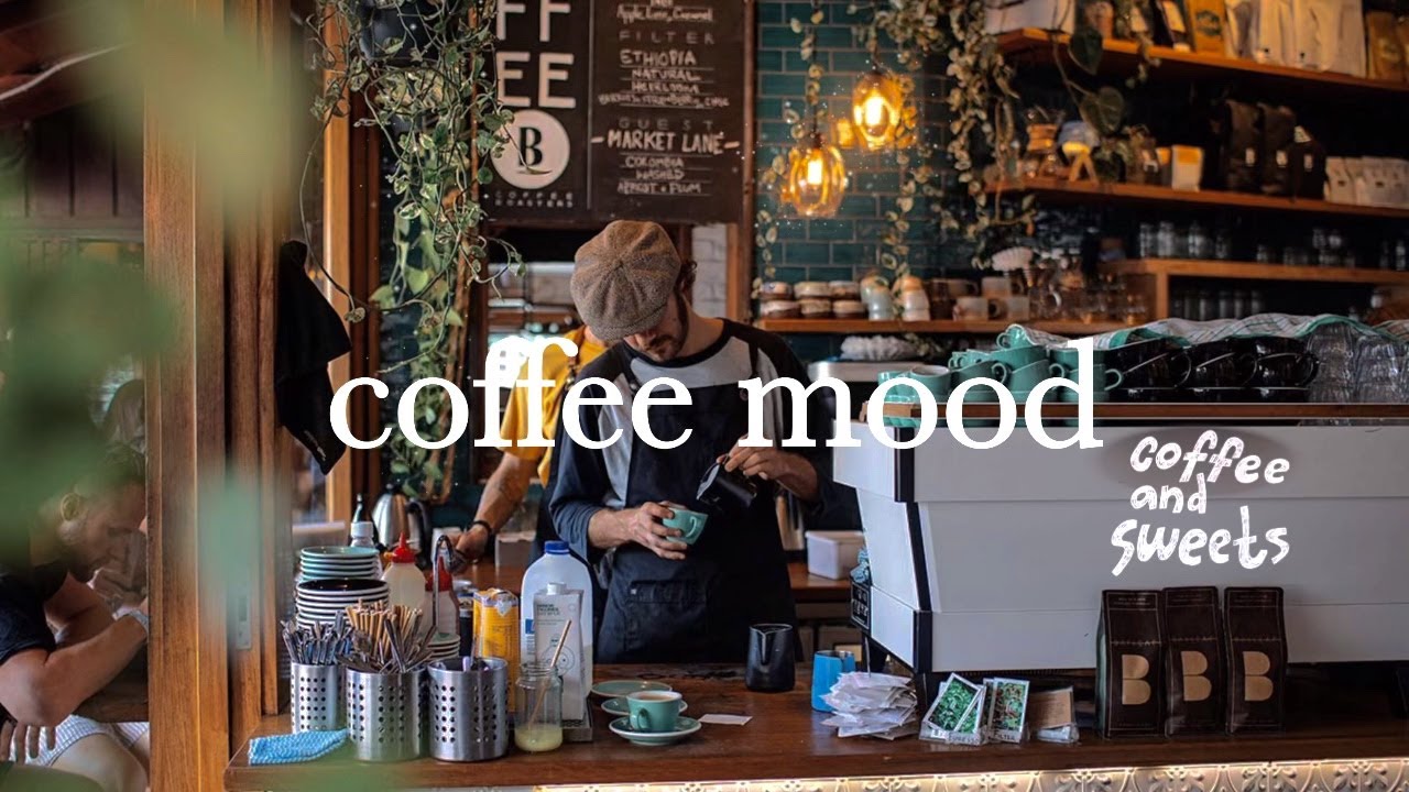 Happy Morning at Coffee Shop Ambience music - Jazz Music for Working ...