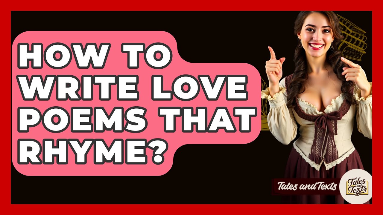 How To Write Love Poems That Rhyme? - Tales And Texts - YouTube