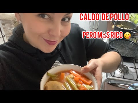 CALDO DE POLLO SIN GRASA CON VERDURAS PERO MÁS RICO! |Jessi Tips