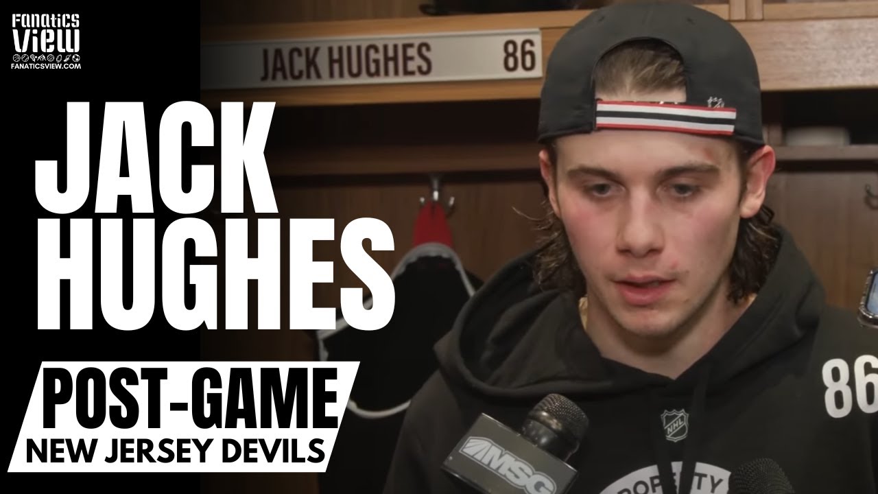 Jack Hughes Recaps Dallas Stars vs. New Jersey Devils, 2 Goal Performance & Four Nations ...