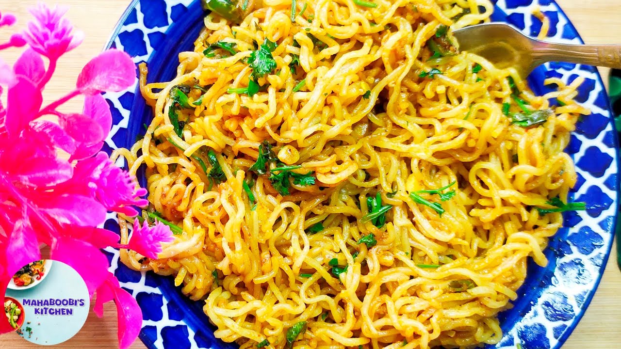 Delicious and Tasty Hot Garlic Maggie recipe | Try this New style ...