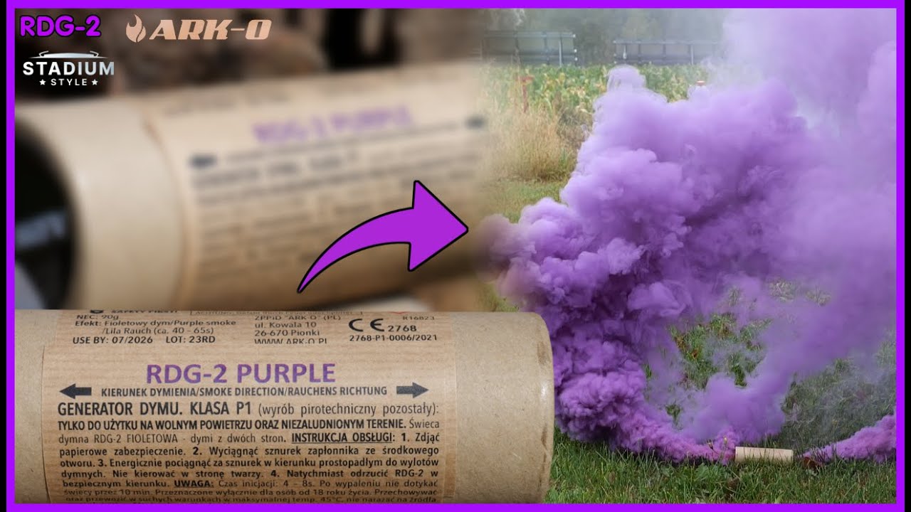 RDG-2 PURPLE 90g ARK-O - YouTube