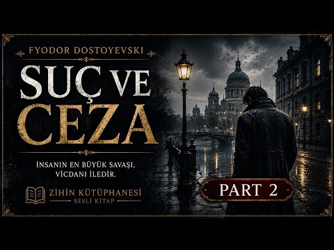 Suç ve Ceza | (Part 2) FİNAL | Fyodor Dostoyevski | Türkçe Sesli Kitap