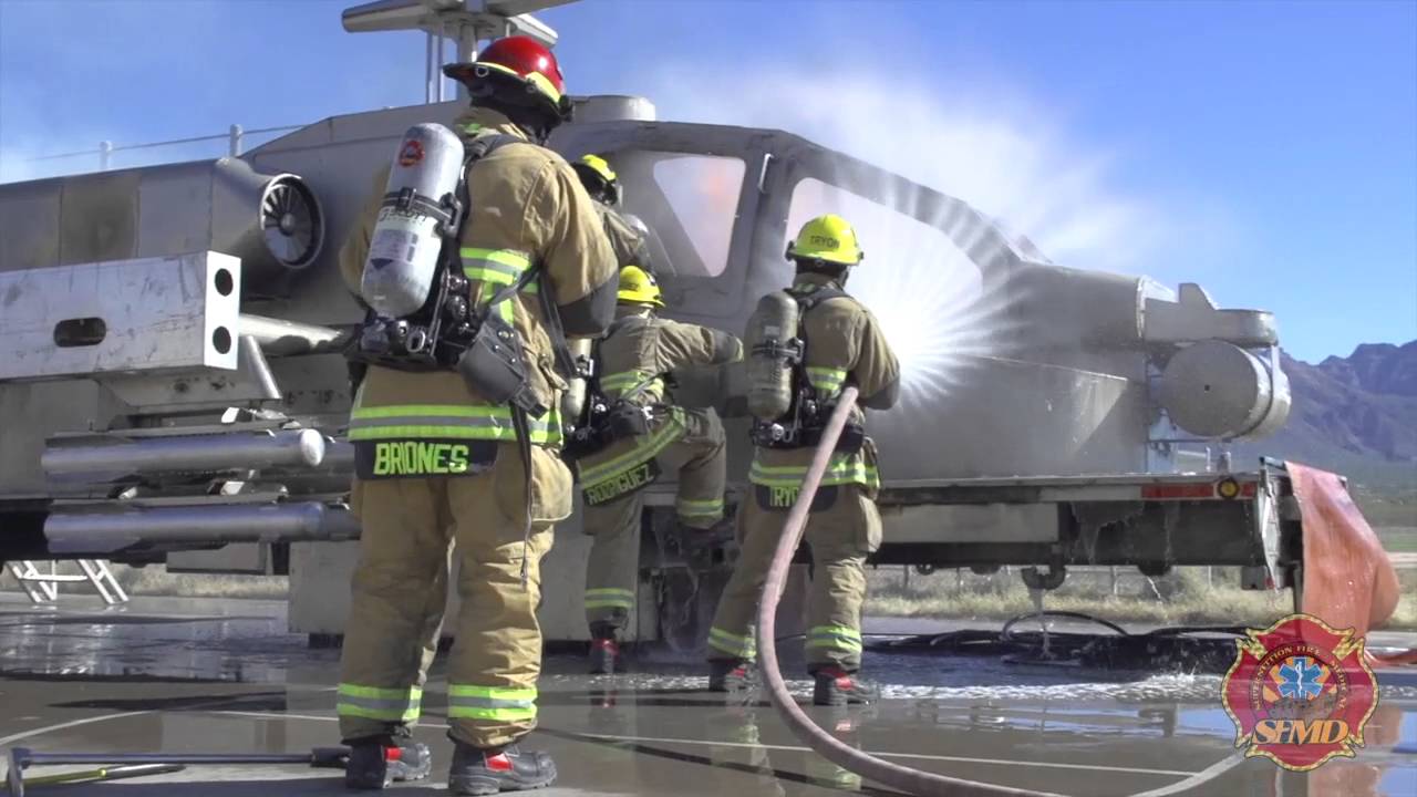 ARFF Live Fire Training - YouTube