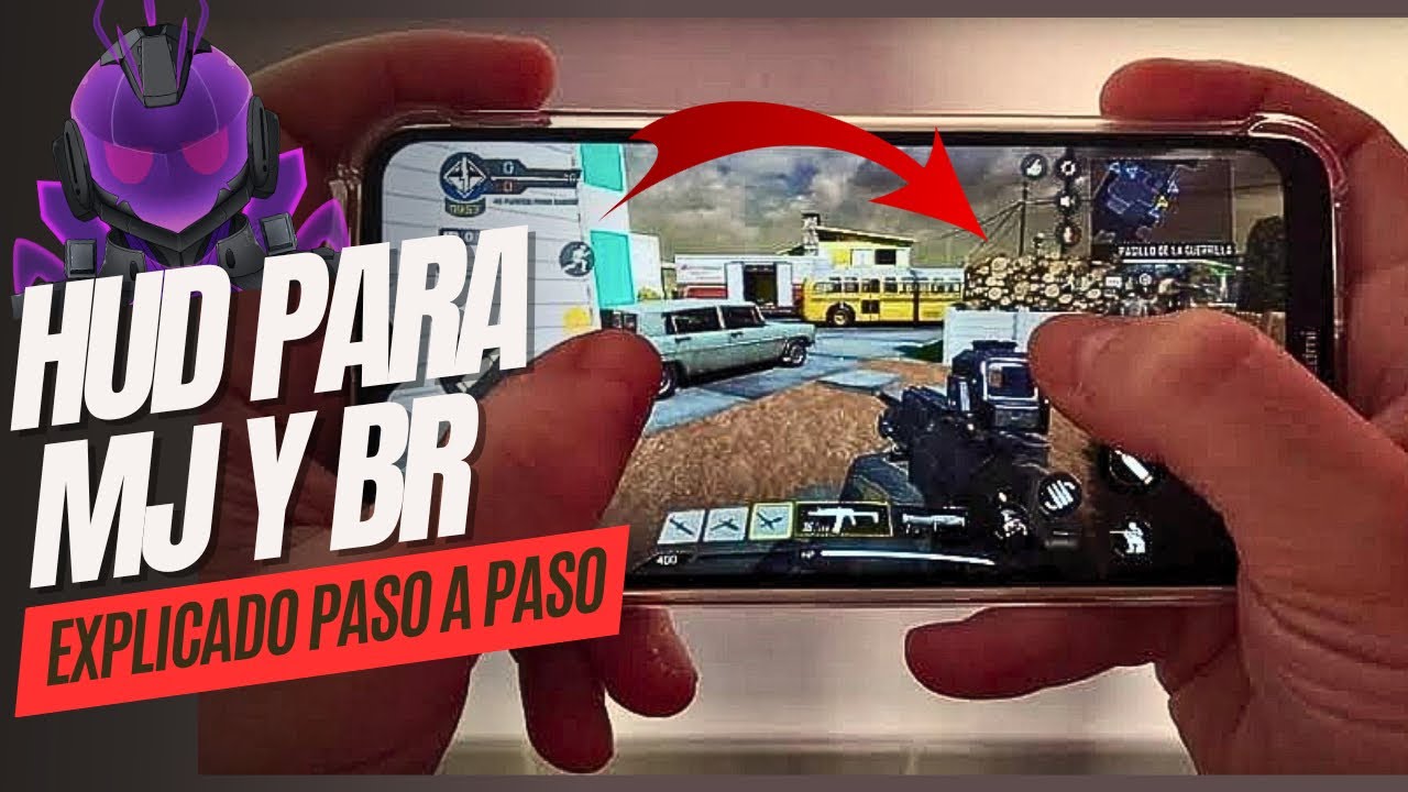 el mejor HUD de 4 dedos de cod mobile ! pro hud 4 dedos - YouTube