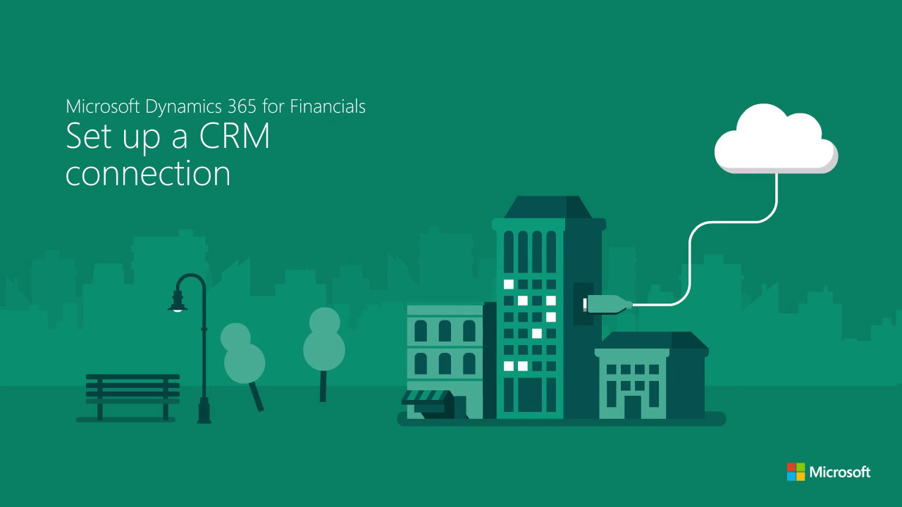 Set up a CRM connection in Microsoft Dynamics 365 for Financials - YouTube