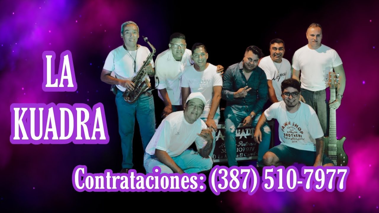 Enganchado de Cumbias - La Kuadra En VIVO - YouTube