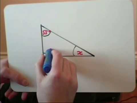 Angles in Triangles SATs Year 5 Year 6 - YouTube