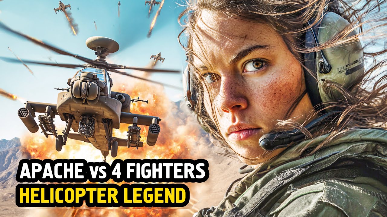 They Said Apache Couldn't Win Air Combat — Then Female Pilot Proved ...