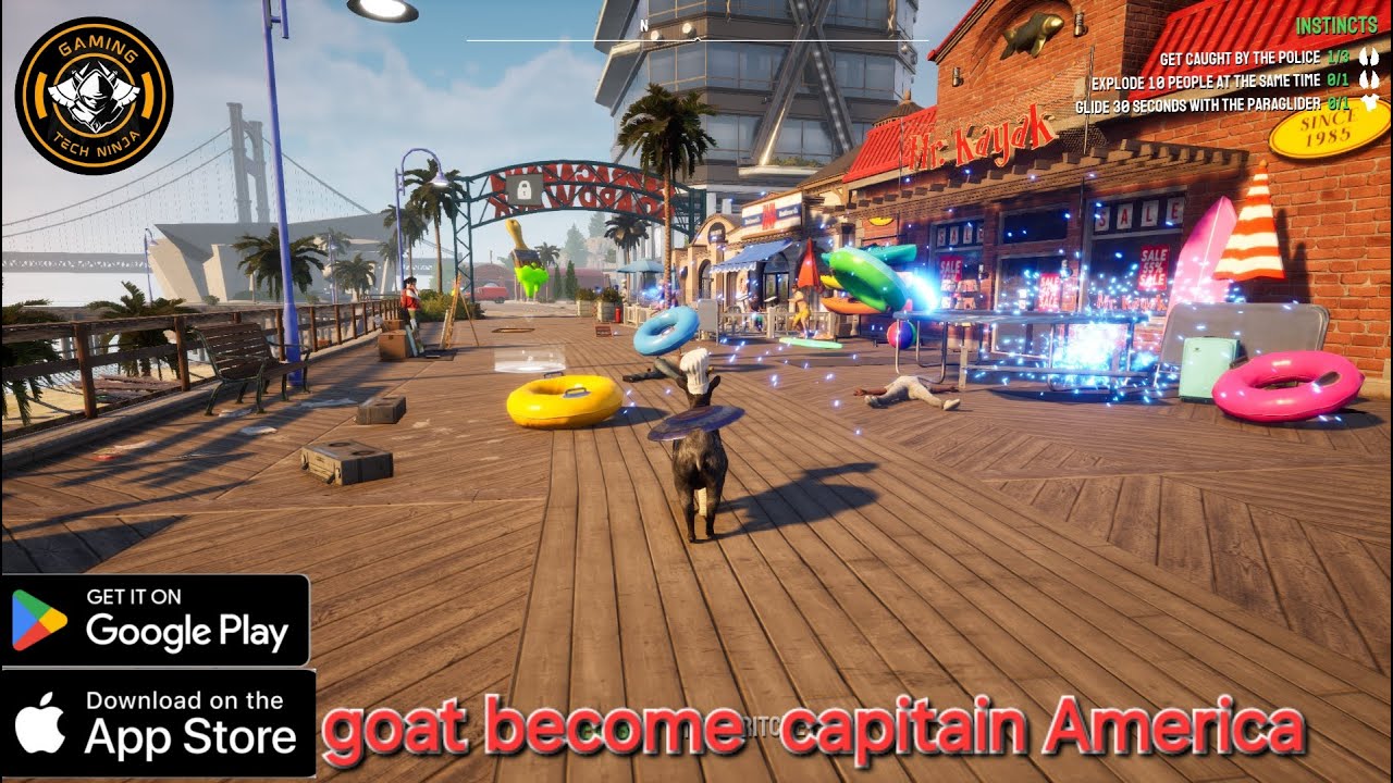 Goat simulator 3 episode-9| how to complete Big foot mission | ultra ...
